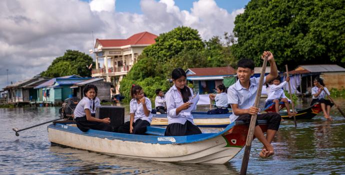 Youth and Future Generations Day at COP27: Cambodian child climate ...